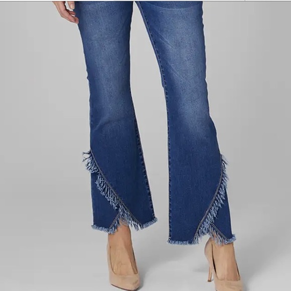 Coco + Carmen | Pants & Jumpsuits | Omg Zoeyzip Jeans W Crossover ...